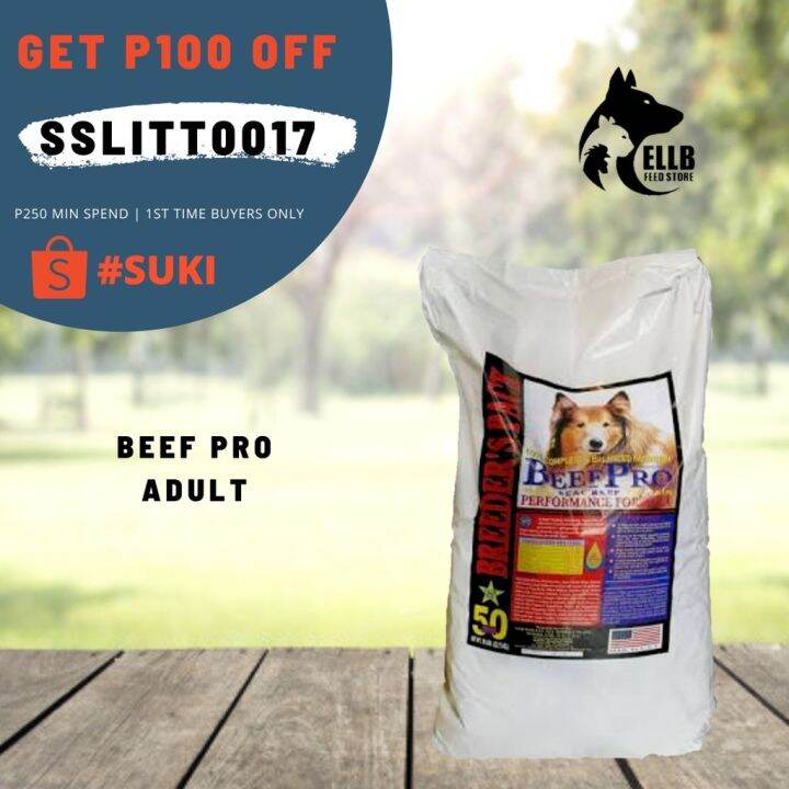 Beef Pro Adult - Dry Dog Food 1kg | Lazada PH