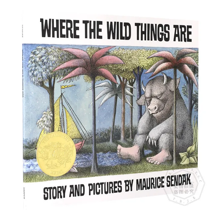 Beasts country English original children's book Where the Wild Things ...