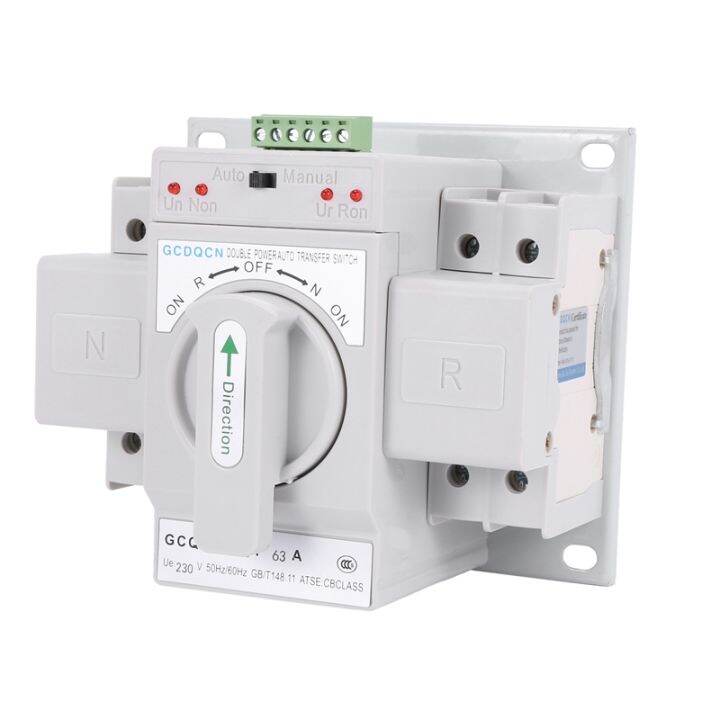 Dual Power Automatic Transfer Switch 2P63A Switch Gear Switch Cb Class ...