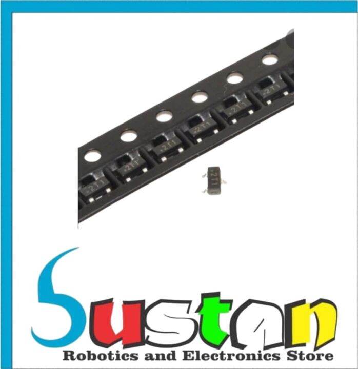 1OPCS Power Transistor 9012 S9012 2T1 NPN Transistor SOT-23 SMD 0.5A ...