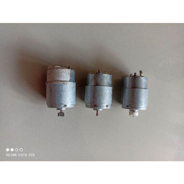 MOTOR PRINTER DINAMO PENGGERAK MINI DINAMO DC 12 VOLT EM-606 AS PENDEK ...