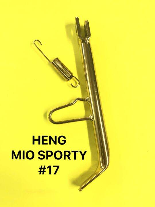 HENG SIDE STAND NO PACKAGE ORIGINAL HENG for MIO SPORTY size #17 GOLD ...