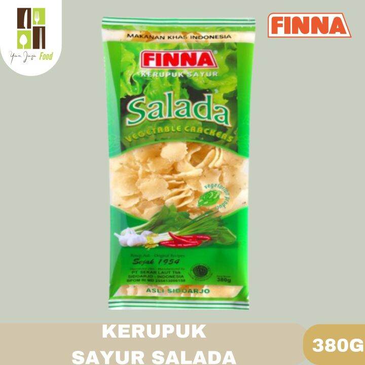 Finna Kerupuk Sayur Salada / Vegetable Crackers / Asli Sidoarjo 380g ...