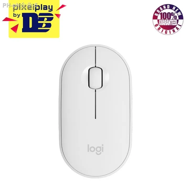 Logitech Pebble M350 Wireless Mouse Off-White | Lazada PH