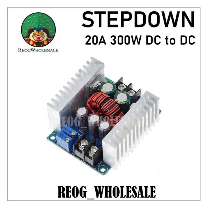 Stepdown step down 20A 300W DC to DC CA CC converter | Lazada Indonesia