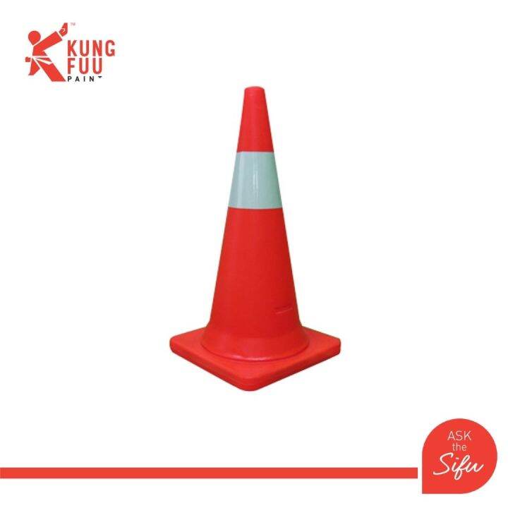 Safety Cone 30" / Road Cone / Kone Keselamatan Jalan Raya | Lazada