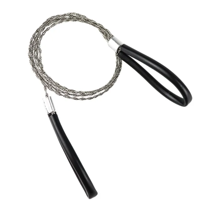 Portable Stainless Steel Wire Saw with Handle Manual Cutting Chain Saws ...