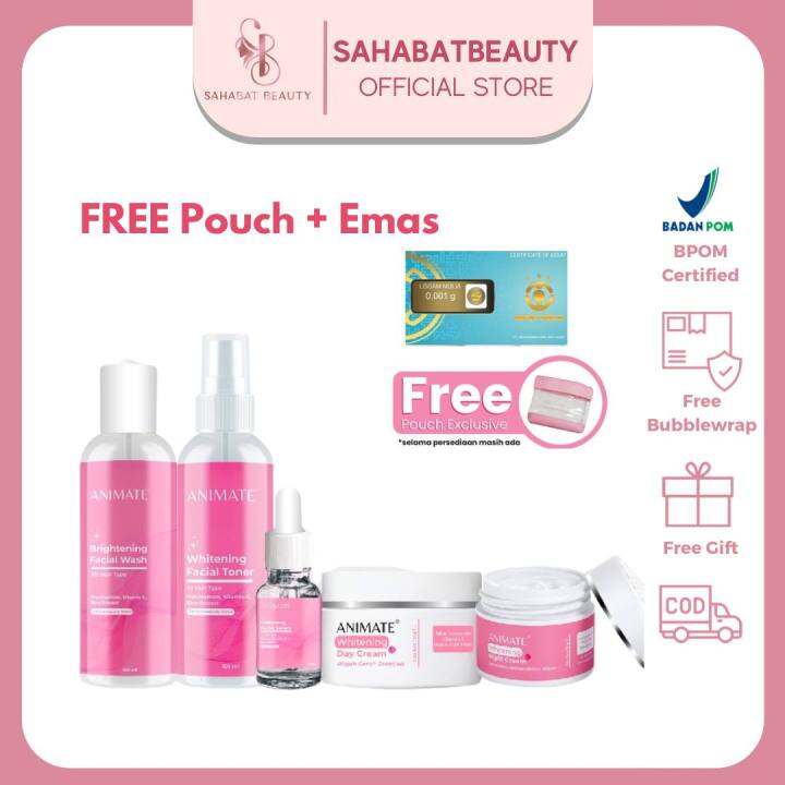 (Free EMAS ) ANIMATE SKINCARE BPOM - Paket Animate Skincare 5 in 1 ... (Free EMAS ) ANIMATE SKINCARE BPOM - Paket Animate Skincare 5 in 1 ...