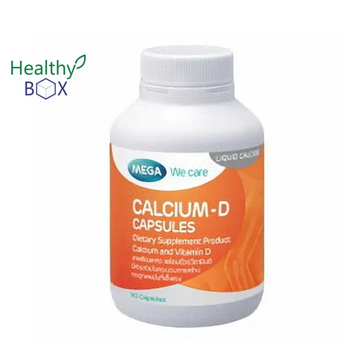MEGA Calcium-D เสริมสร้างและบำรุงกระดูก | Lazada.co.th