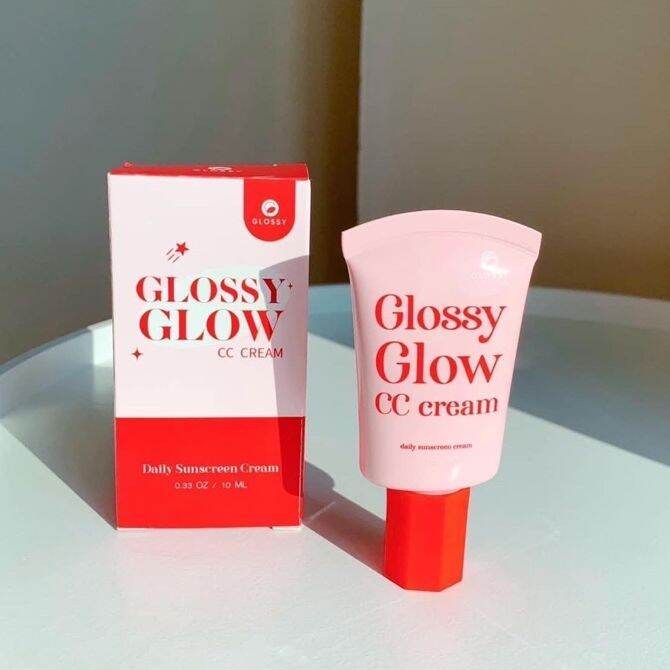 Glossy Glow CC Cream กันแดดกลอสซี่โกลว์ 10 ml. | Lazada.co.th