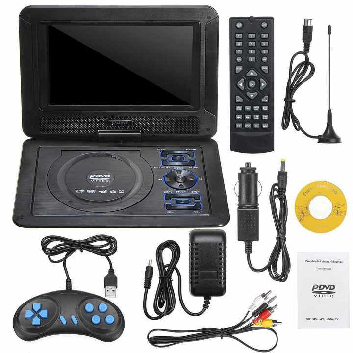 Factory Direct Sales 9.8-Inch Portable Dvd Evd Player With Tv/Fm/Usb ...