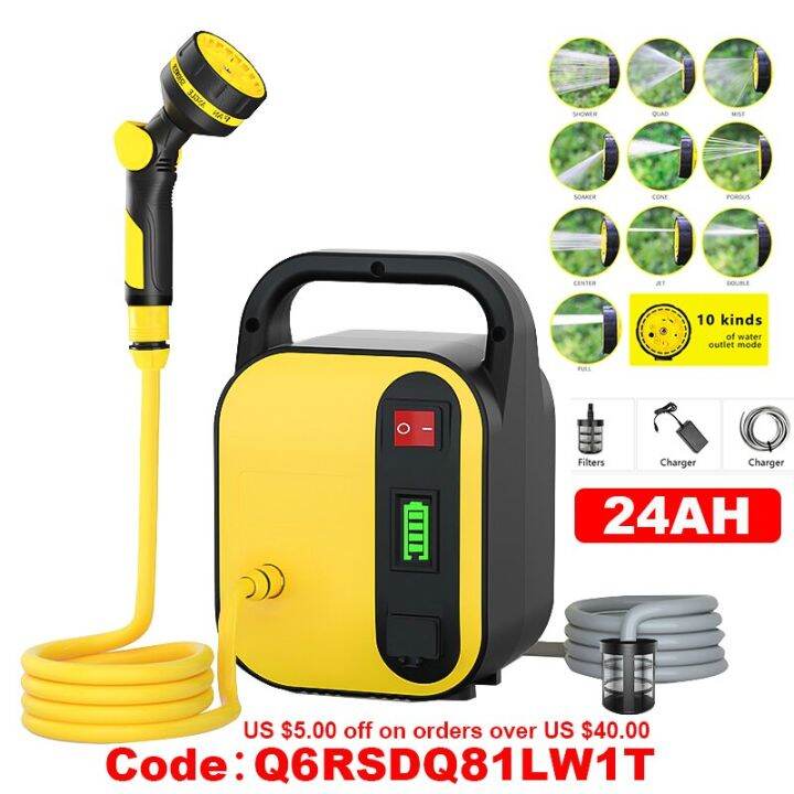 Portable Irrigation Sprayer Rechargeable Water Pump Watering Machine ...