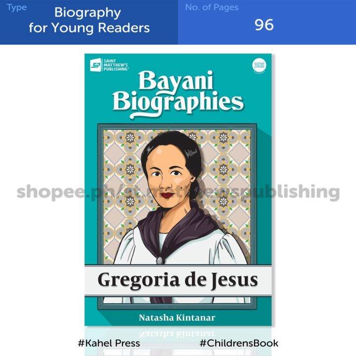 Bayani Biographies: Gregoria de Jesus (History; Biography; Filipiniana ...
