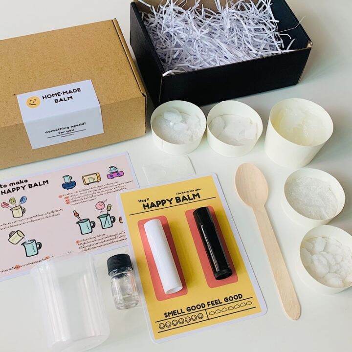 สินค้าใหม่ พร้อมส่ง ชุดทำยาหม่อง diy (happy balm) | Lazada.co.th