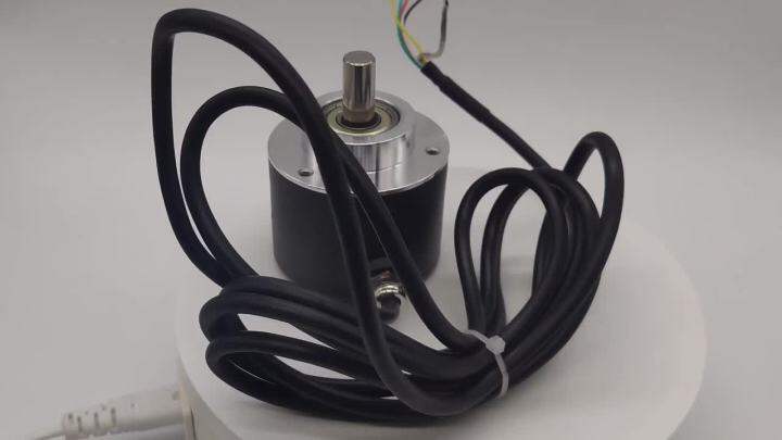 Free Shipping 5V Line Driver Solid Incremental Rotary Encoder- GHS58 ...