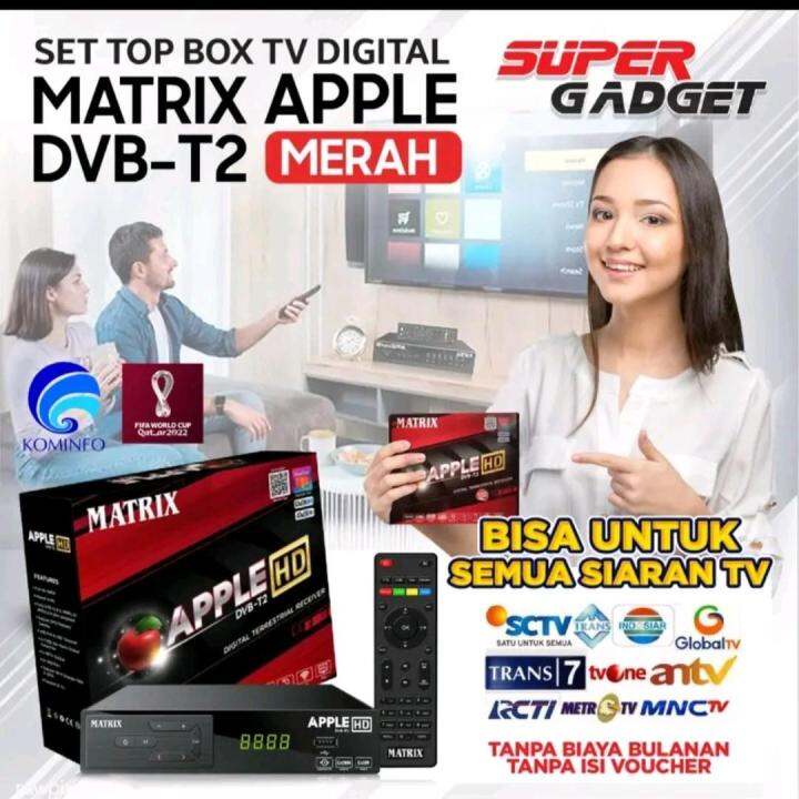 STB SET TOP BOX MATRIX APPLE MERAH KUNING STB VDR PIOLINE DELTA ...