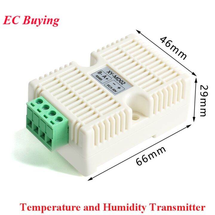 เครื่องส่งสัญญาณอุณหภูมิและความชื้น SHT20เซ็นเซอร์สัญญาณ RS485 IIC I2C ...