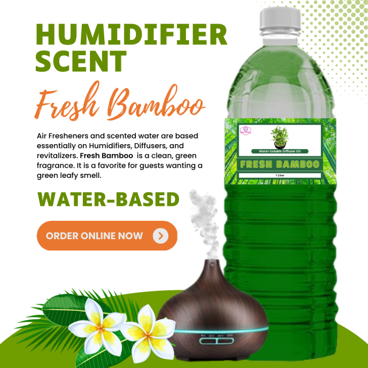 "FRESH BAMBOO" Water-based Humidifier Scented Air Freshener 1L by ...