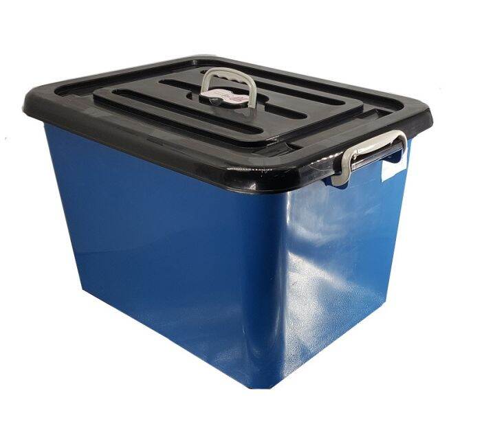 +Wheelie Storage Box Container with Cover / Kotak Penyimpanan Beroda ...