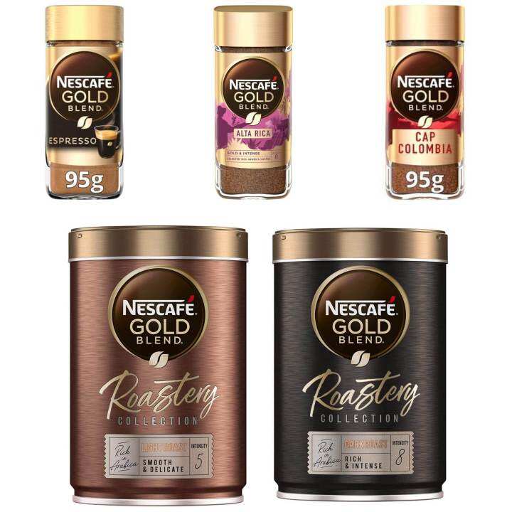 NESCAFE GOLD BLEND Roastery Collection Instant Coffee 95g-195g | Lazada PH