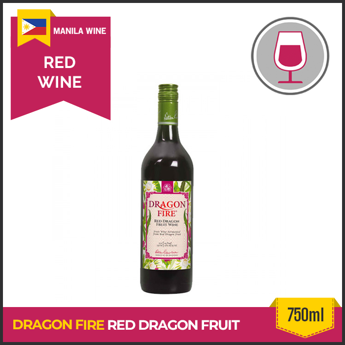 Dragon Fire - Red Dragon Fruit Filipino Fruit Wine | Lazada PH