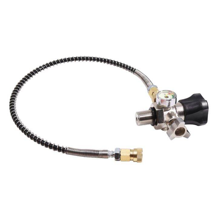M18X1.5 Thread 4500Psi SCBA Valve Regulator Fill Station Hose for PCP ...