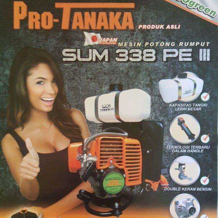 PRO TANAKA MESIN POTONG RUMPUT GENDONG - AZZASHOP25 | Lazada Indonesia