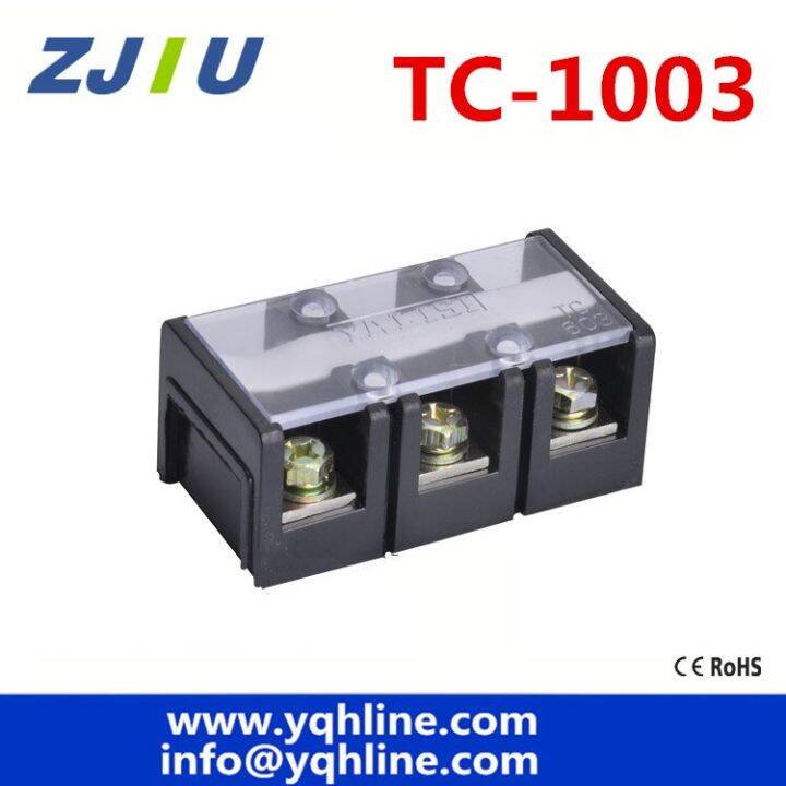 Tc 1003 Fixed Terminal Block 600v 100a 3p 3 Positions Large Current