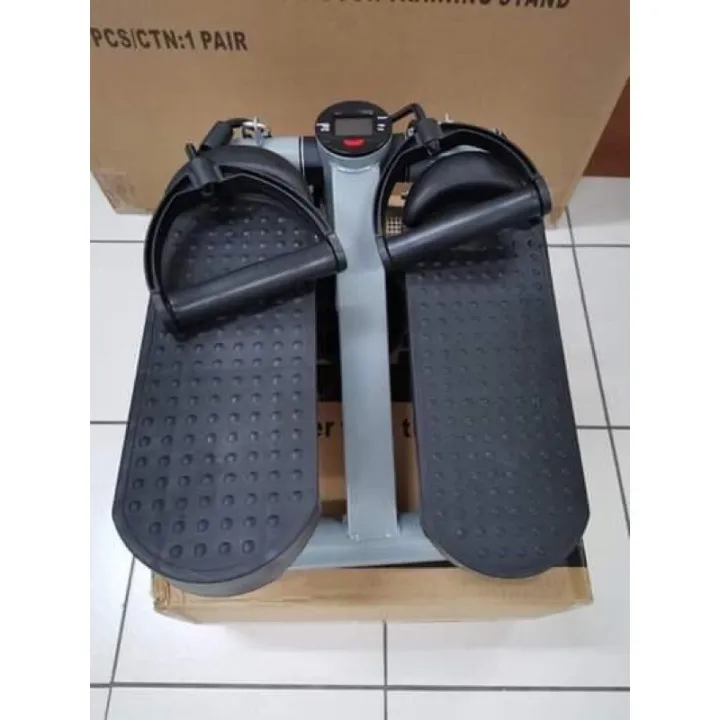 heavy duty stepper with rope and timer elastic aerobic exercise machine ...