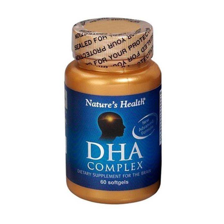 DHA Complex Natures Health 500Mg 60 Softgels/ Vitamin Otak- | Lazada ...