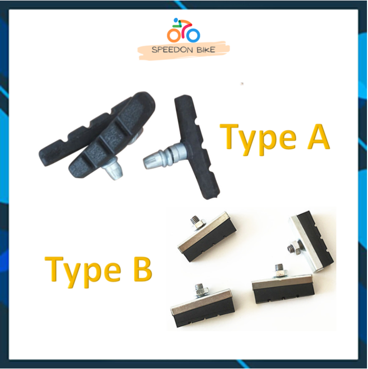 BICYCLE CALIPER BRAKE SHOES GETAH BREK BASIKAL (1 PAIR) | Lazada