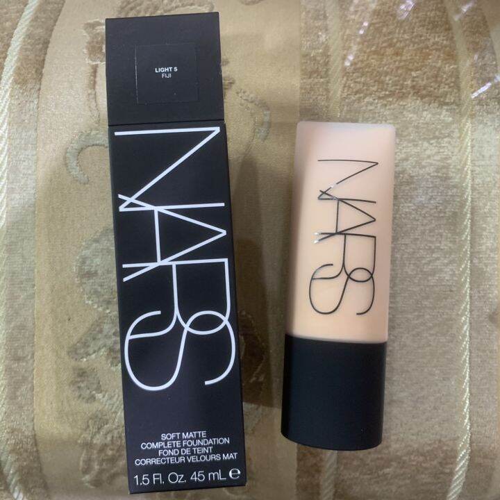 NARS Soft Matte Complete Foundation • 45ml fuji light 5 ผลิต 3/2021 | Lazada.co.th