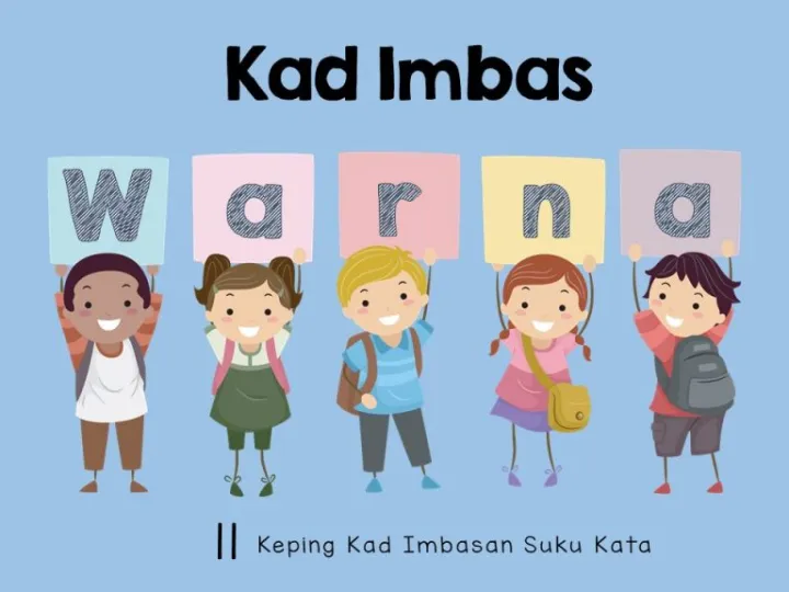 Malay Flashcards (Warna/Colours)- Language/Literacy/Malay/Preschoolers ...