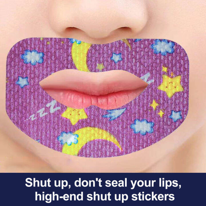 30Pcs/Box Mouth Correction Stickers For Children'S Night Sleep Lip Nose ...