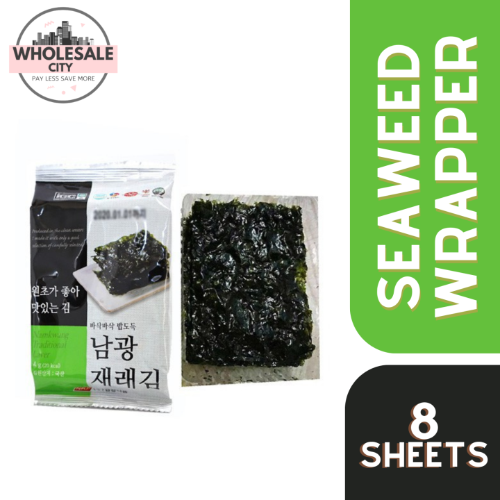 Namkwang Traditional Laver (Roasted Seasoned Seaweed) 8 sheets | Lazada PH