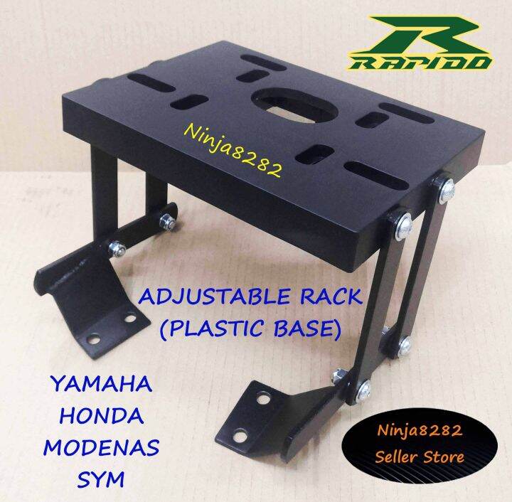RAPIDO Rack Adjustable Rack (Metal Base/Plastic Base) Monorack Rack ...