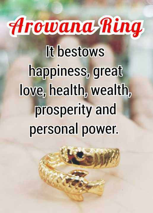 Fengshui Arowana Ring | Lazada PH