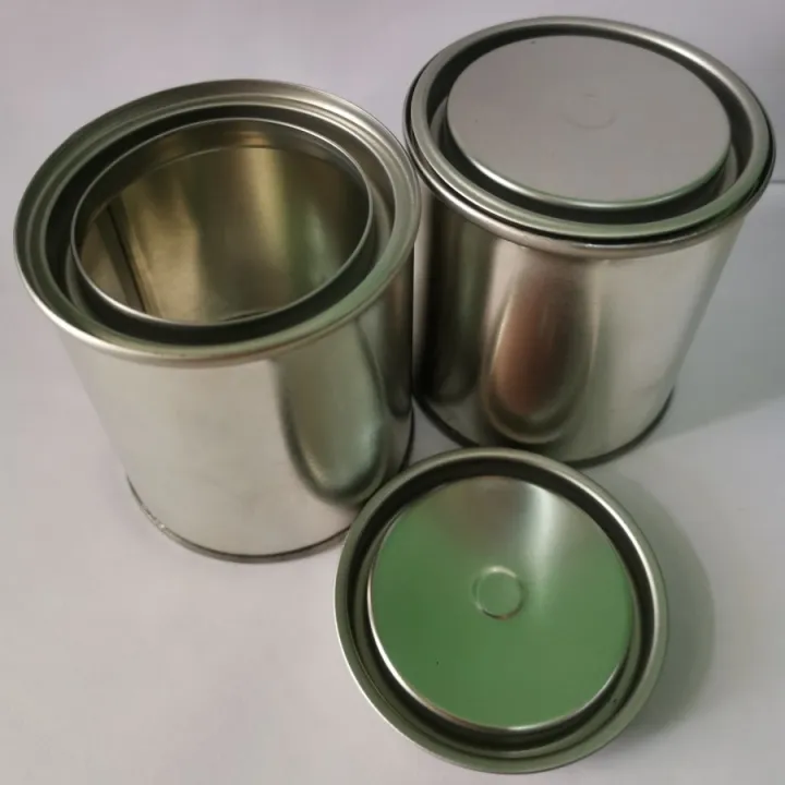 Kaleng Kosong 200cc (1/4 Kg) / Kaleng Baru / Kaleng Cat 200cc | Lazada Indonesia
