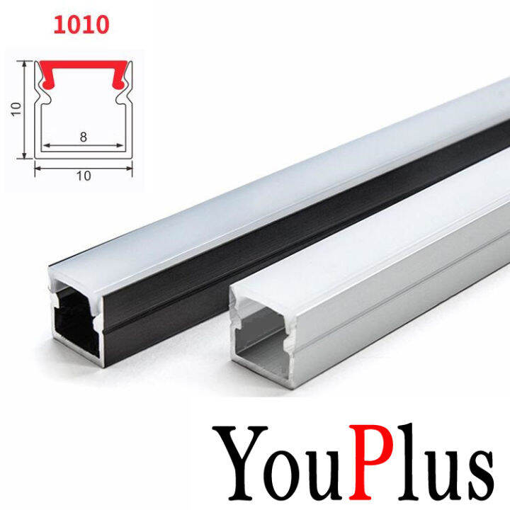 Cover LED Strip Kap Housing Aluminium LED Strip Rigid Bar Lampu 100 CM ...