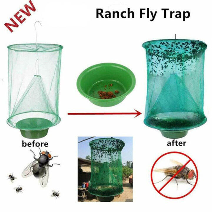 WD-0109 Folding Fly Catcher Cage Net Insect Trap Killer Outdoor Garden ...