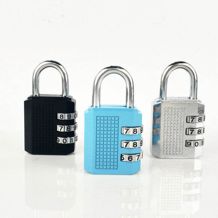 Metal mechanical combination lock padlock cabinet lock lock gym cute ...