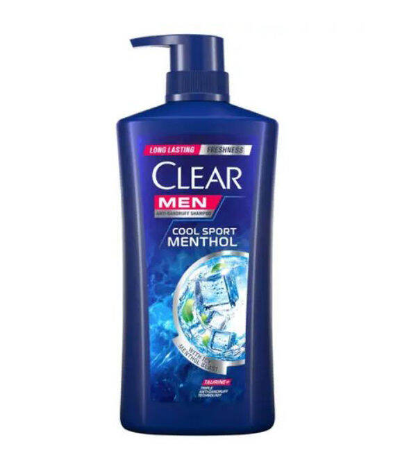 Clear Men Cool Sport Menthol Anti-Dandruff Shampoo 650ml | Lazada