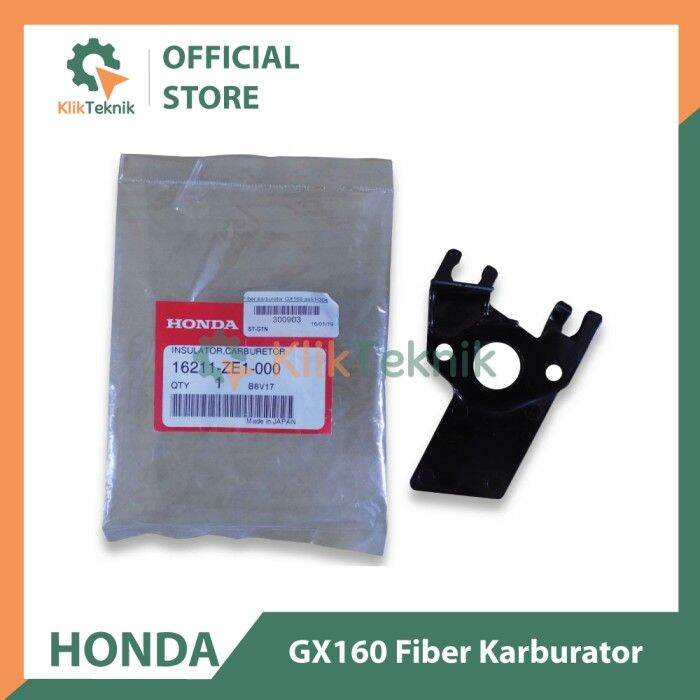 HONDA Fiber karburator/insulator carburetor GX160 Honda asli 16211-ZE1-000 | Lazada Indonesia