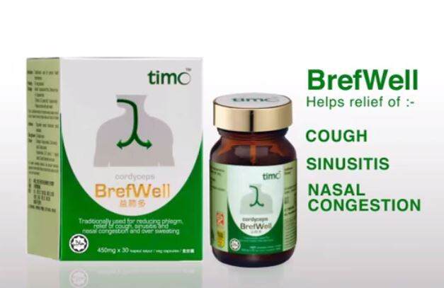 Timo BrefWell 450mg Vegetarian Capsule 90's | Lazada