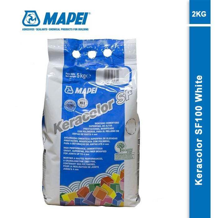 2KGS MAPEI KERACOLOR SF-100# - WHITE | Lazada
