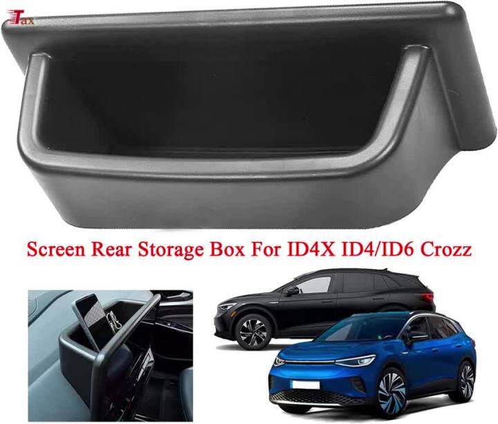 Dash ถาดสำหรับ VW ID4X ID4ID6 2021 2022 2023คอนโซลกลาง Dash ถาดเก็บ,หน้าจอด้านหลังกล่องเก็บ ...