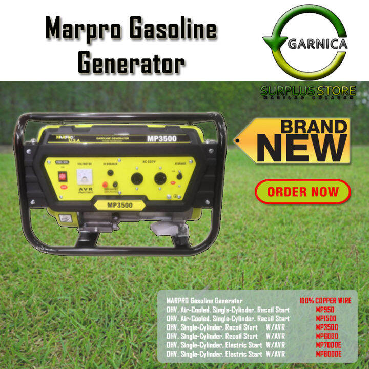 Marpro Gasoline Generator | Lazada PH
