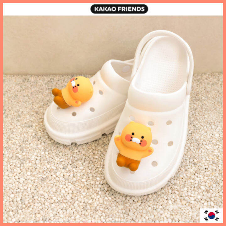 ⋚[KAKAO Friends] Choonsik Big Charm crocs jibbitz ชุดจิบบิทซ์ โครค จิบบิทซ์ | Lazada.co.th