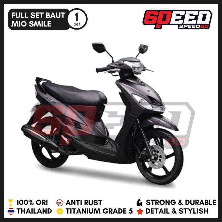 Baut Full Set Baut Mio Smile Baut Titanium Probolt Grade 5 Thailand ...