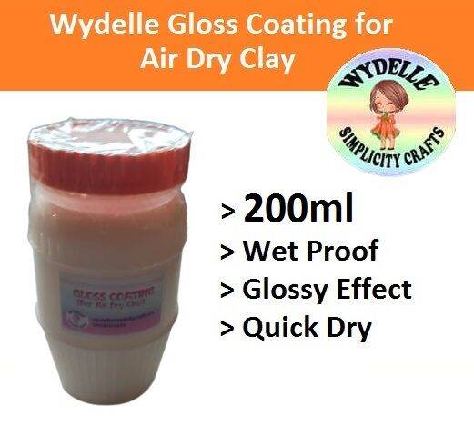 Gloss coating for Air Dry Clay | Lazada PH